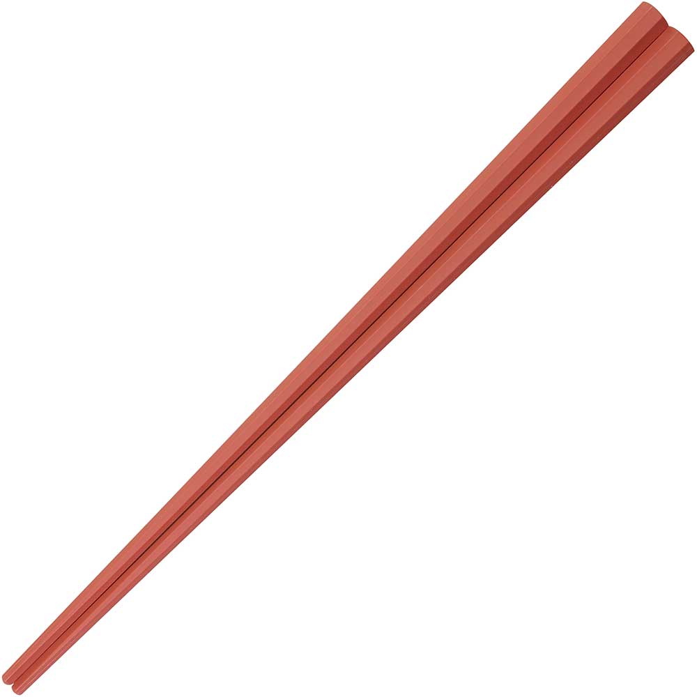 Plastic Eco Red Octagon Dishwasher Safe Japanese Chopsticks